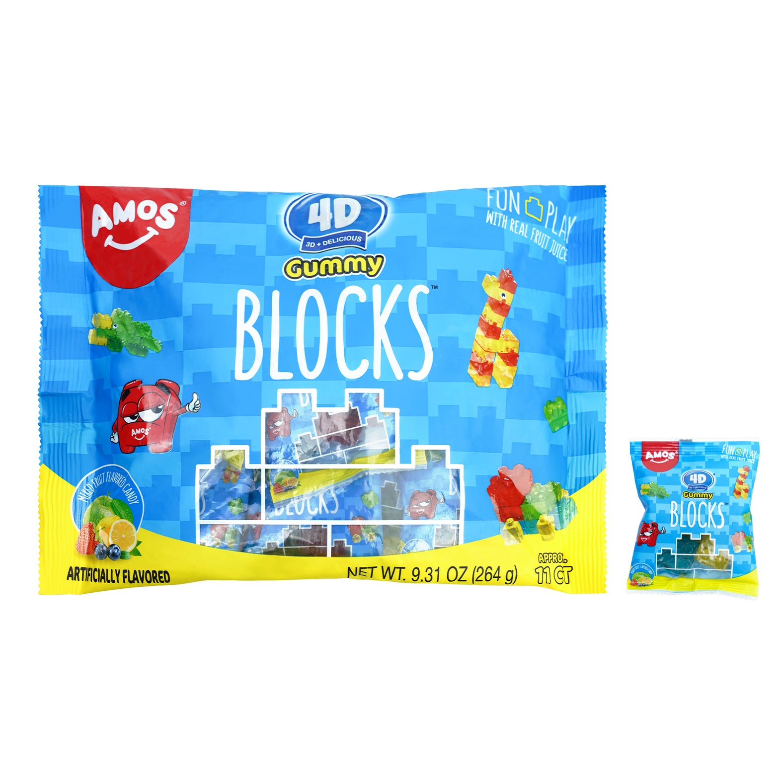 4D Block Gummy – Amos Sweets