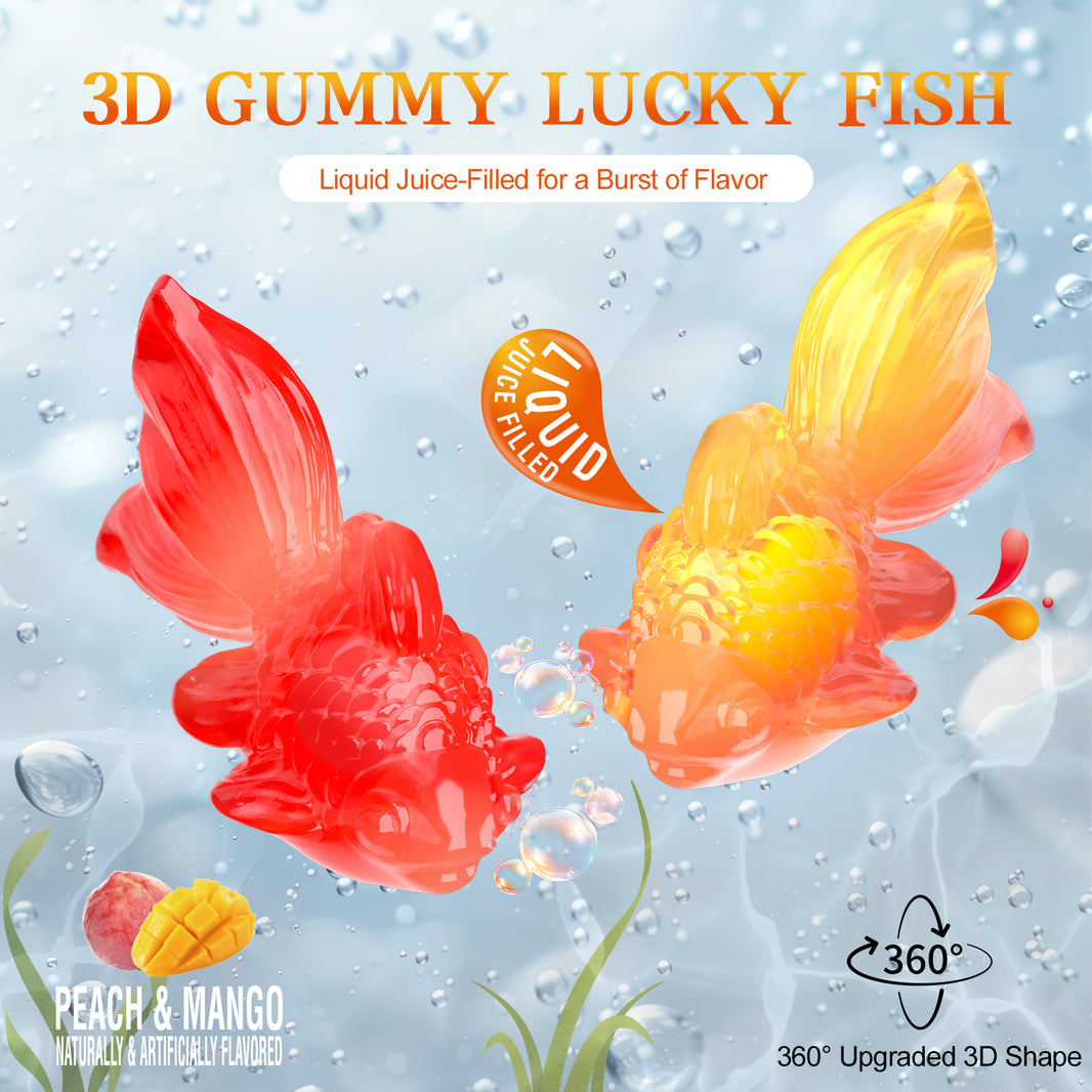 4D Lucky Fish Gummy – Amos Sweets