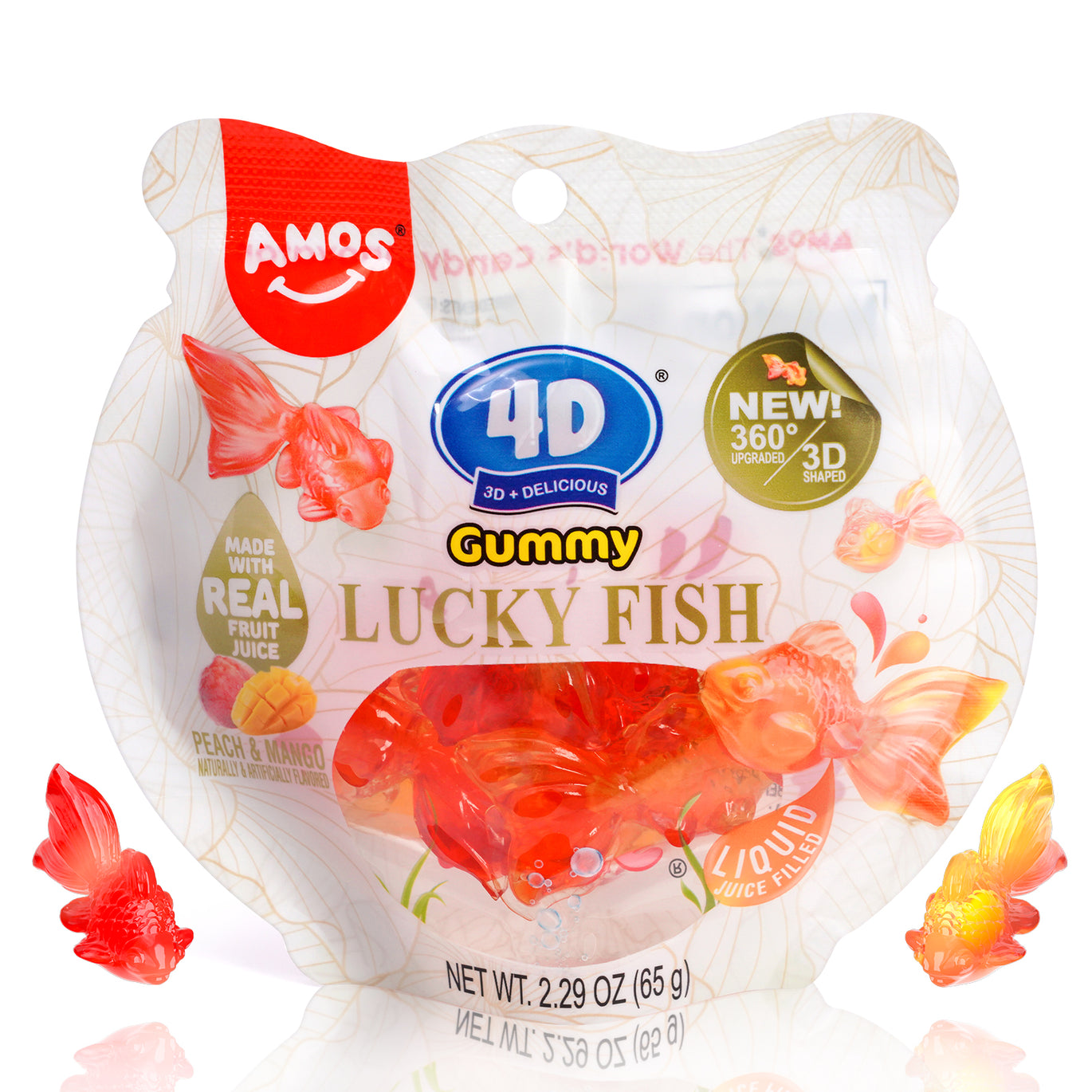 4D Lucky Fish Gummy – Amos Sweets
