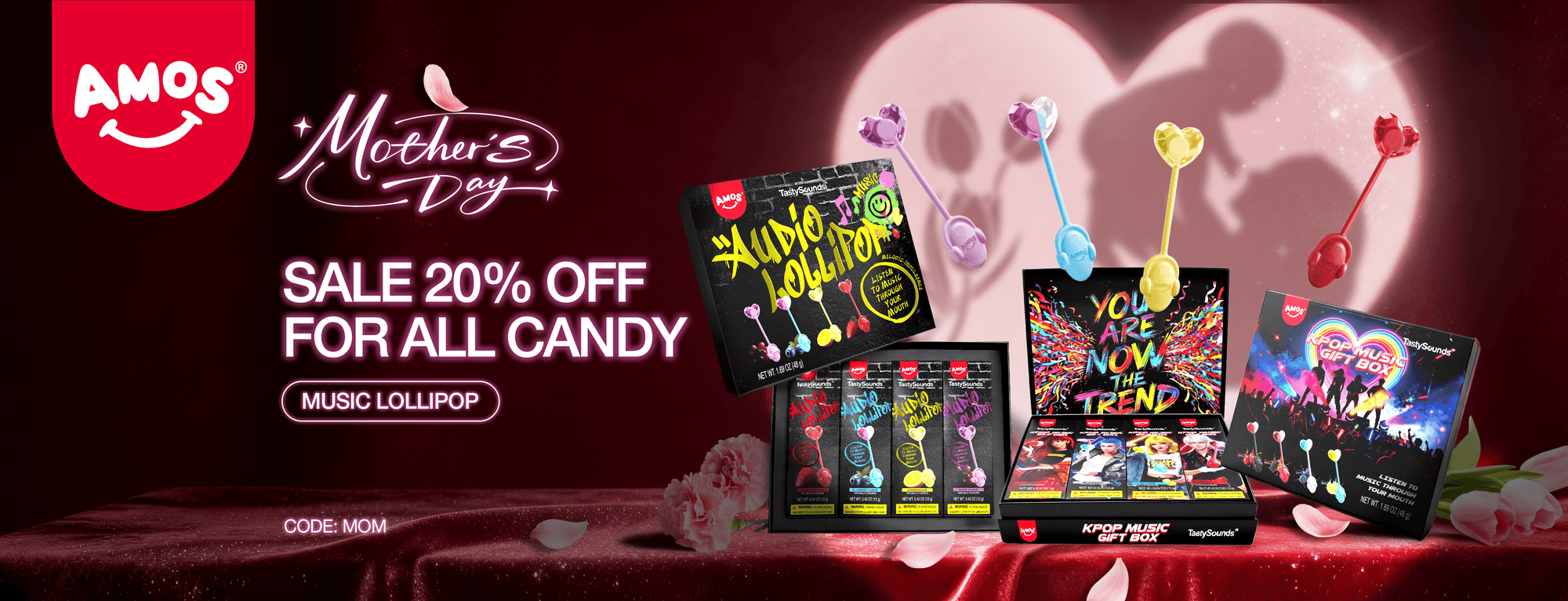 Amos Sweets : bonbons créatifs en ligne | Magasin de bonbons
