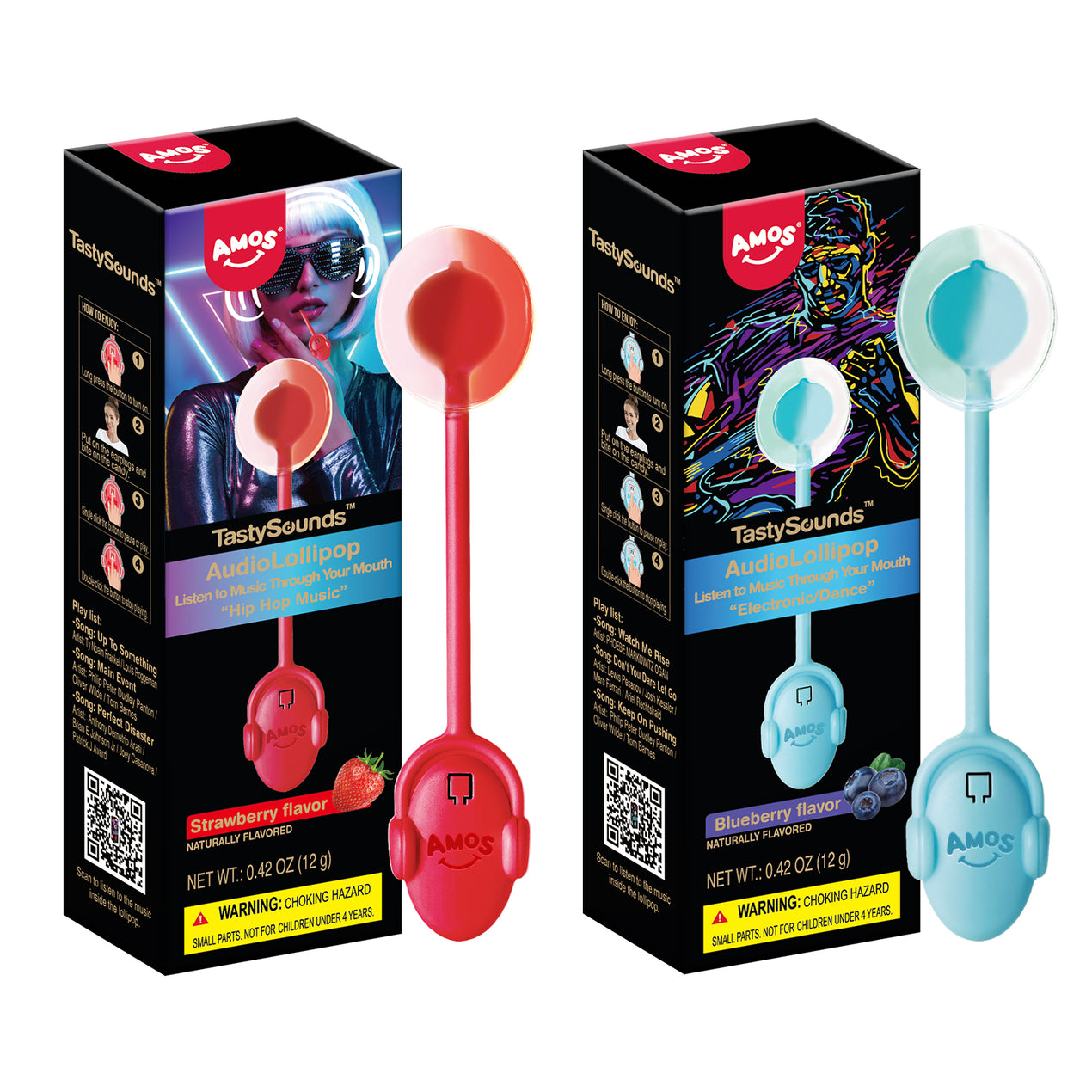 TastySounds - Music Lollipop – Amos Sweets